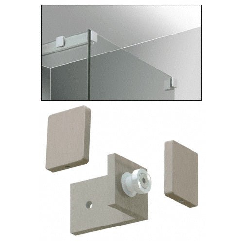 CRL 90º Return Bracket for Cabo Series CAB90BN - Shower Hardware