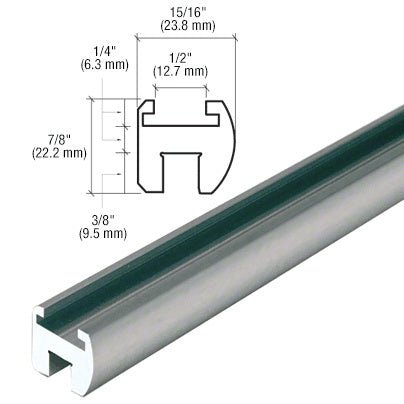 98" Header Bar Only for HEADER06 HE06BN - Shower Hardware