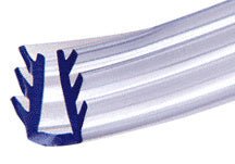 Clear 1/4" Deluxe Header Vinyl - 100 Feet HV140 - Shower Hardware