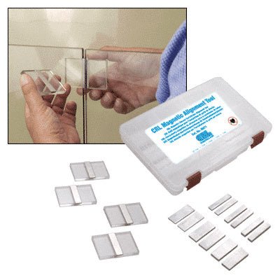 Clear Magnetic Shower Installation Alignment Tool MAT1 - Shower Hardware