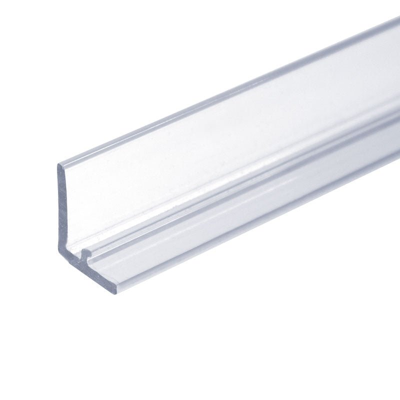 FHC Clear L-Shape Jamb Seal Bumper For 3/8" And 1/2" CLSB3812 - Shower ...