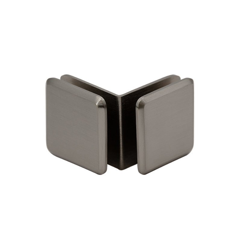 FHC Open Faced Beveled 90" Degree Glass-To-Glass Clamp For 3/8" And 1/2 ...