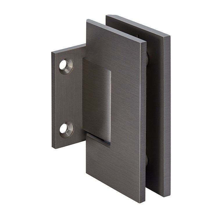 Geneva Series 5 Degree Pre-Set Wall Mount Short Back Plate Hinge ...