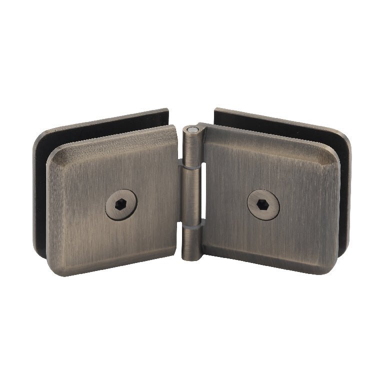 Adjustable Beveled Glass-to-Glass Clip CPGTGAAB - Shower Hardware