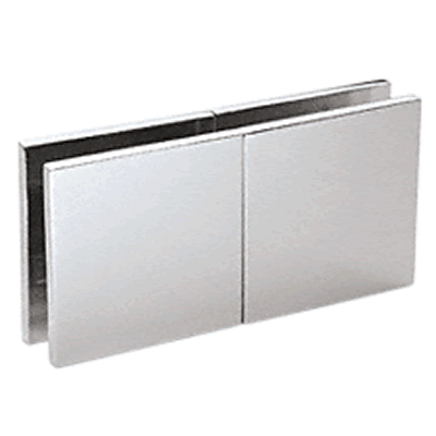 Square Pivoting 180 Glass to Glass Operable Transom Clip - Shower Hardware